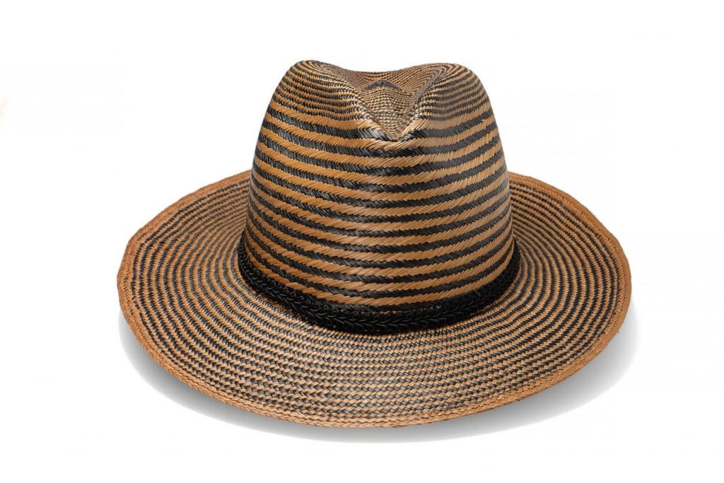 Licorice Women's Panama Hat - Handmade Sustainable Luxury.