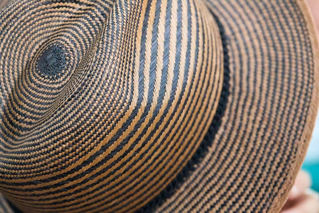 Licorice Women's Panama Hat - Handmade Sustainable Luxury.